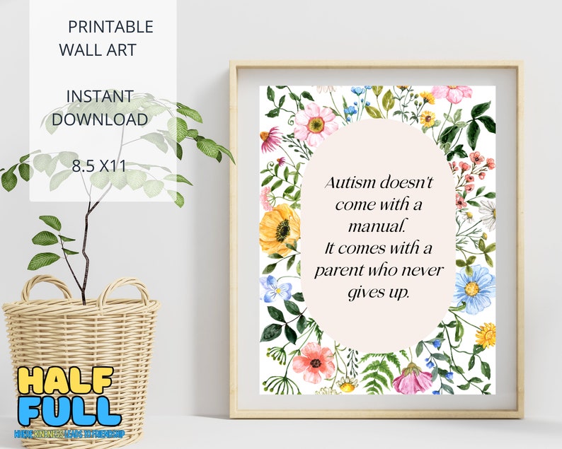 Neurodiversity Vertical Poster, Autism Doesn't Come With a Manual ...
