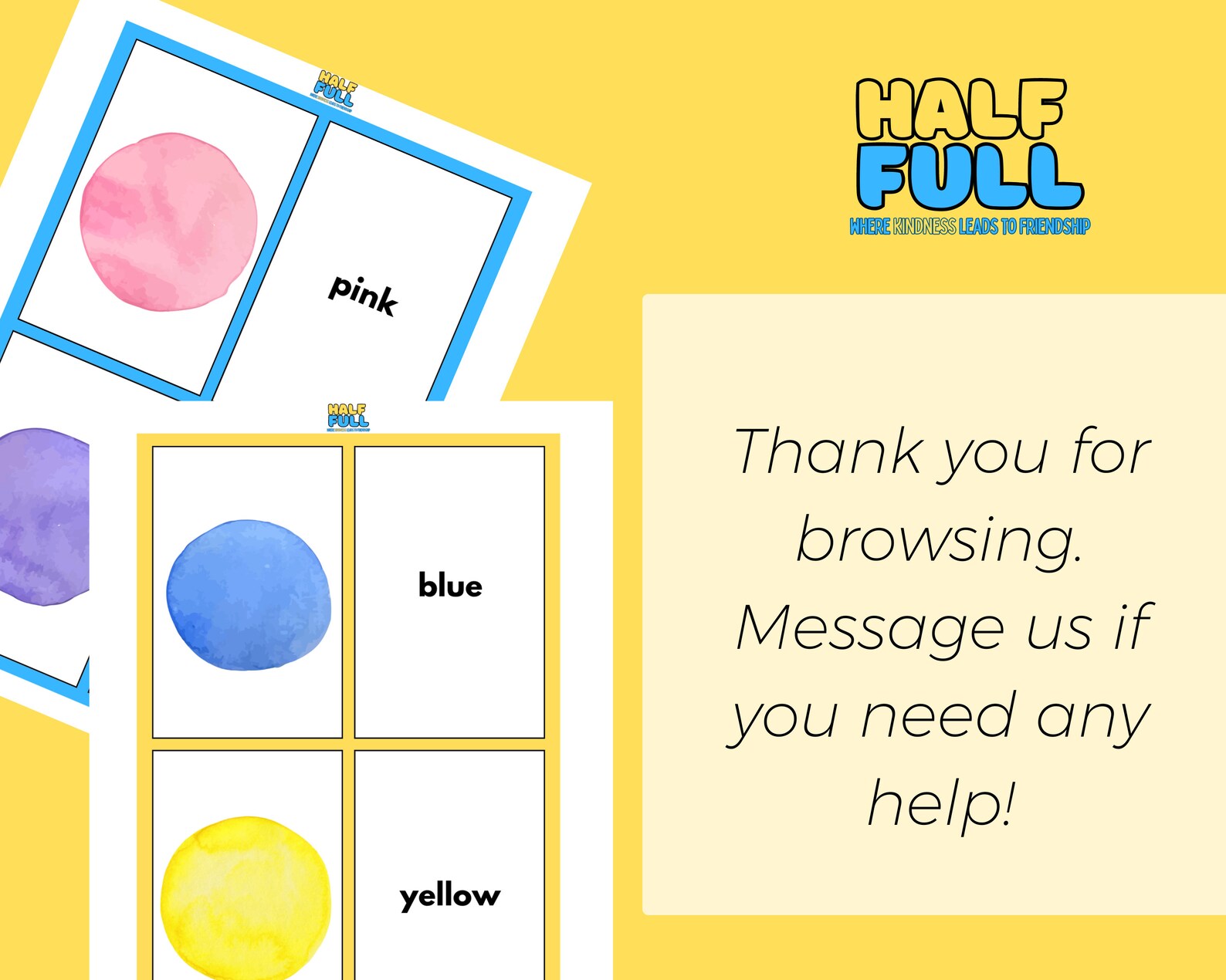 Colours Flash Cards, Color Cards Chart, Montessori Materials ...