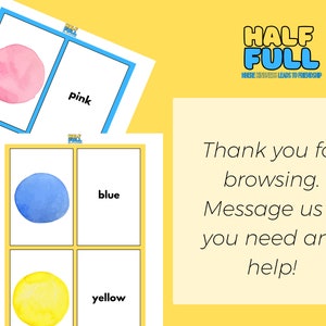 Colours Flash Cards, Color Cards Chart, Montessori Materials ...