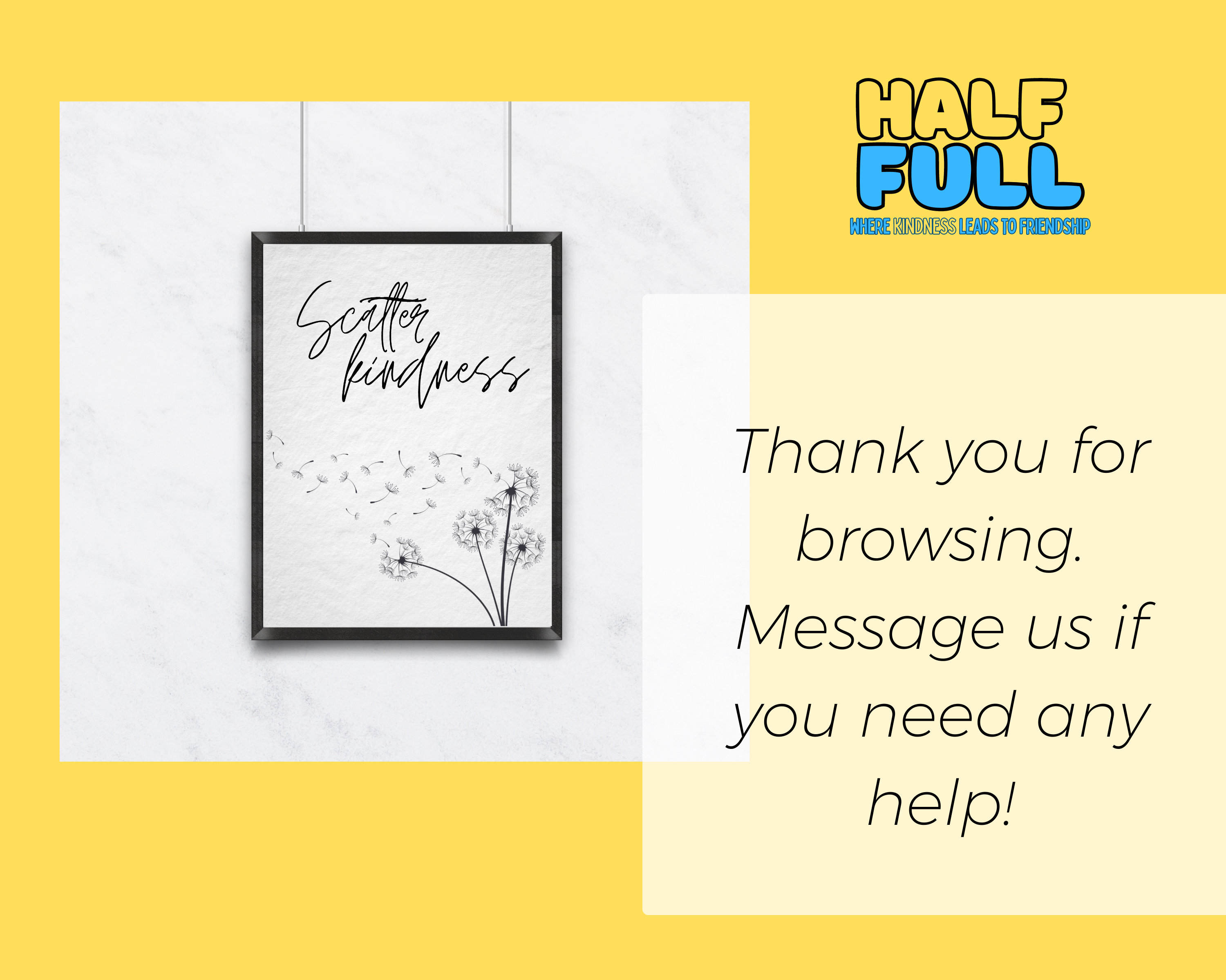 Scatter Kindness Printable Sign | Kindness Gift | Rustic Sign ...