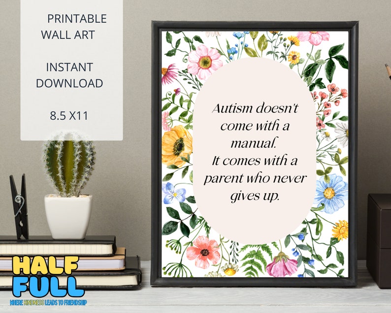 Neurodiversity Vertical Poster, Autism Doesn't Come With a Manual ...