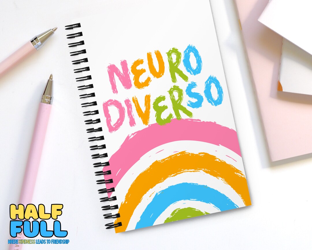 Spiral Notebook | Neuro Diverso Neurodiversity |soft Cover Notebooks ...