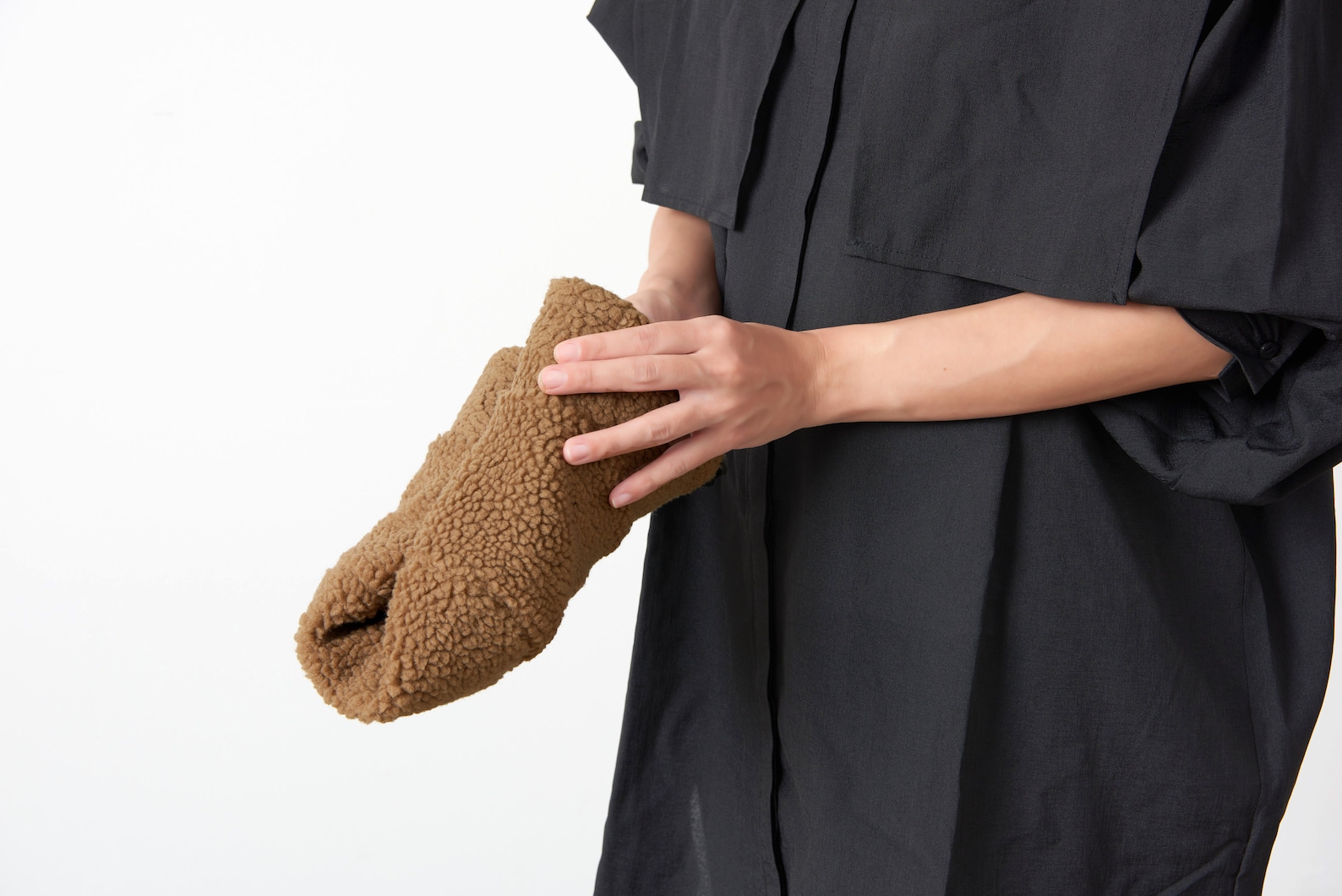 Teddy Fur Winter Bucket Hat Organic Cotton Lined Chemo Cap | Etsy