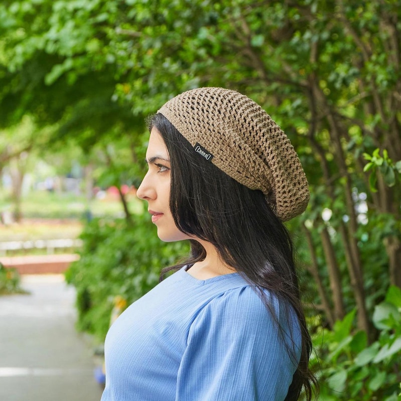 Charcoal Slouch Beanie - Etsy