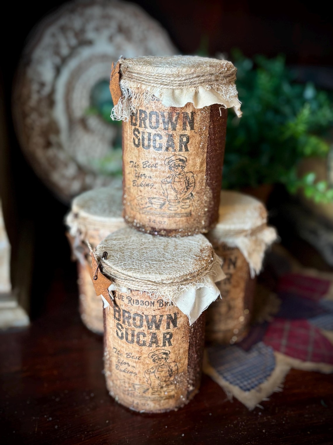 Azúcar moreno primitivo para despensa – Marca Blue Ribbon – Decoración ...