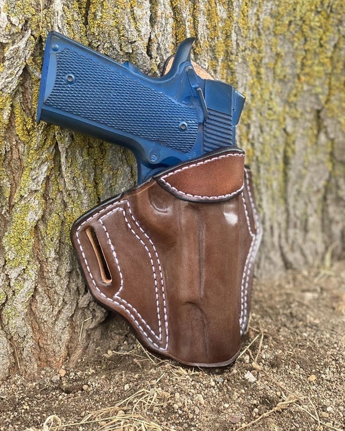 Leather Holster for a 1911 Leather Holster Custom Holster - Etsy
