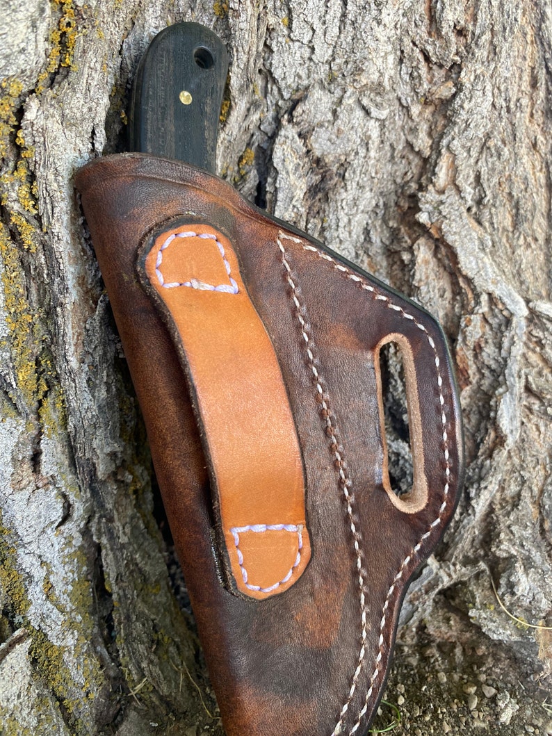 Leather Knife Sheath for a Buck 113 or Similar Knife - Etsy