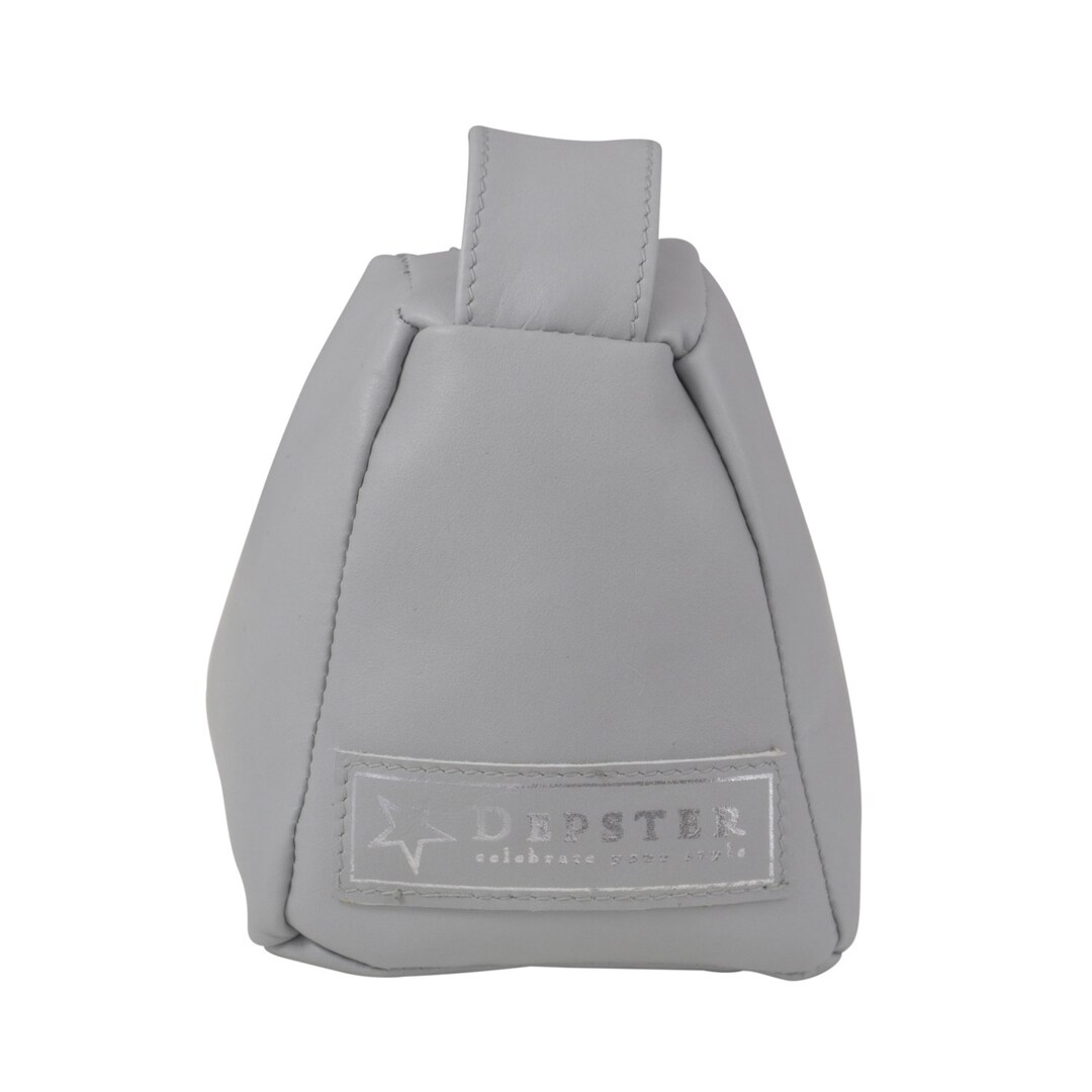 Hand Made Luxury Door Stop in Light Greay Coloured Leather, Made Out of ...