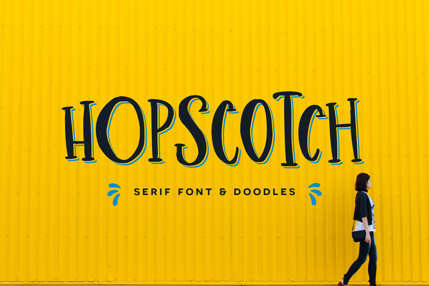 Hopscotch Font Branding Font Cricut Font Canva Font Handwritten Font ...