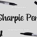 Sharpie Pen Font Downloadable | Etsy