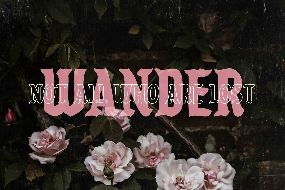 Forsaken Font Branding Font Cricut Font Canva Font - Etsy