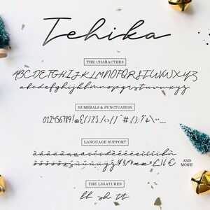 Tehika Font - Branding Font - Cricut Font - Canva Font - Handwritten ...