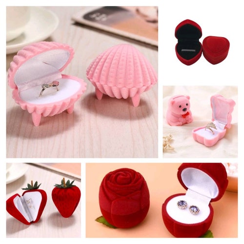 Strawberry Ring Box - Etsy