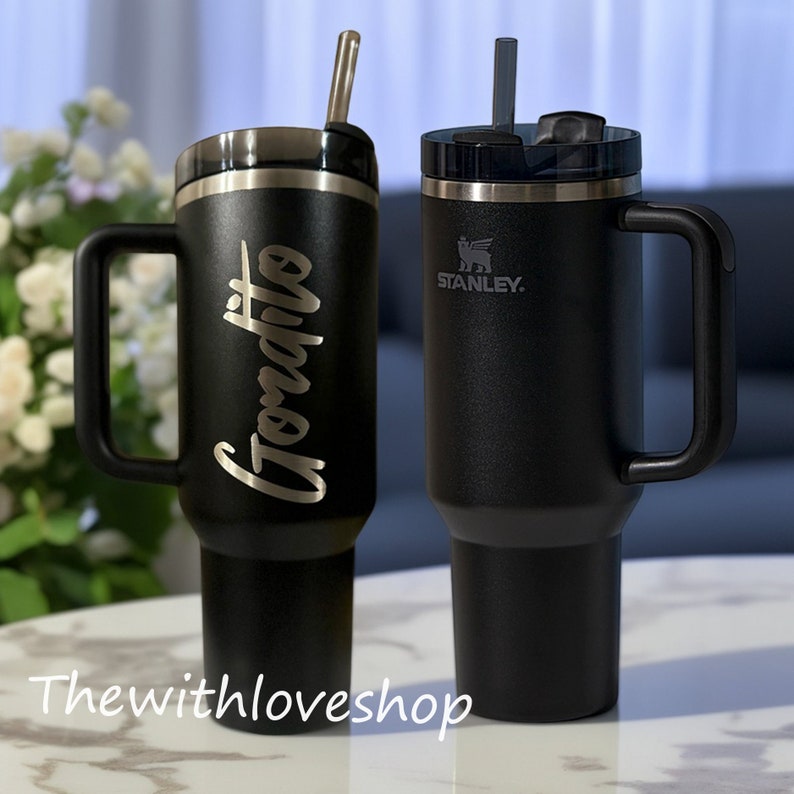 Customized Engraved Name Stanley Engraved Cup Tumbler Laser Engraved ...