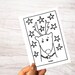 Colour in Christmas Cards, Christmas Activity, 10 Cards and Envelopes ...