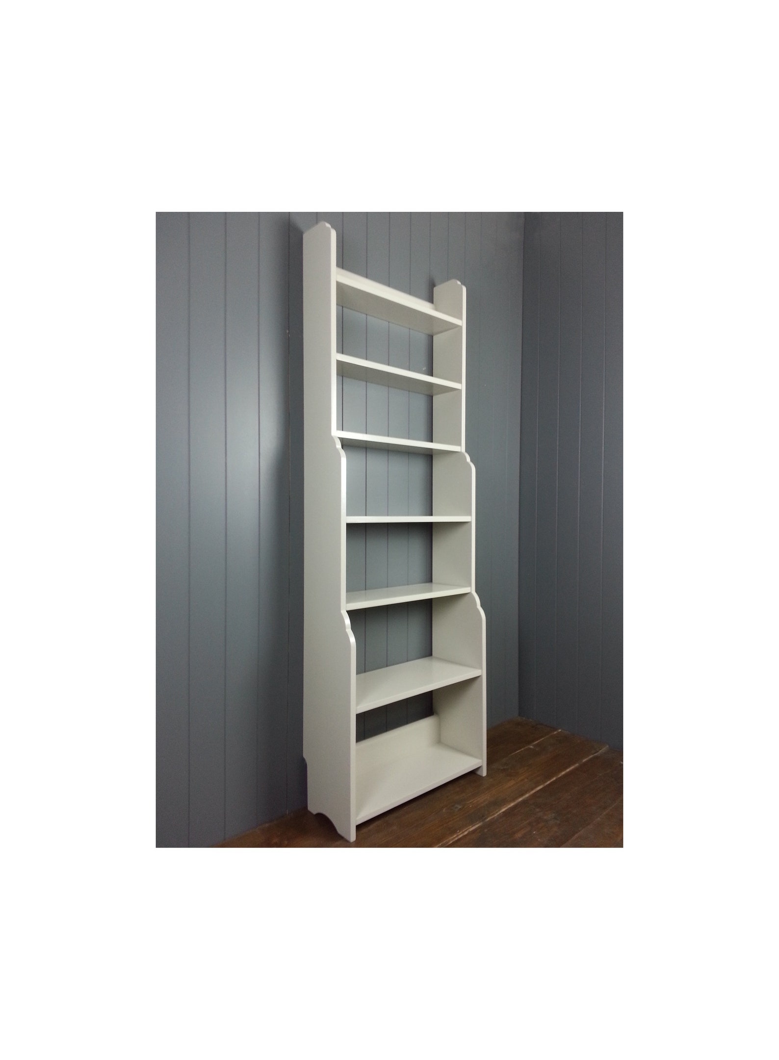 Waterfall Bookcase or Display Shelves - Etsy UK