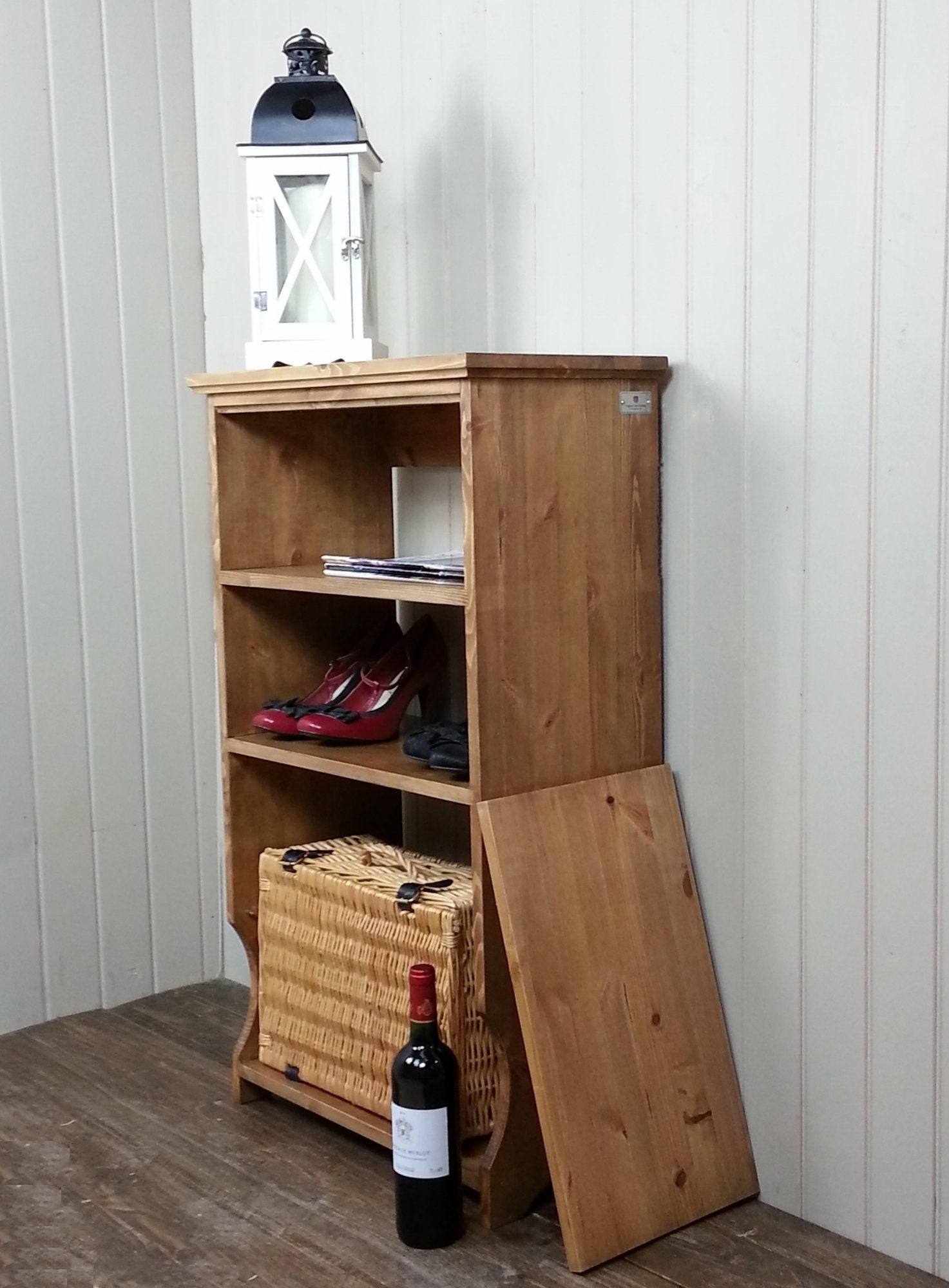 Tall Hall Shoe or Shoe and Boot Rack With Storage Shelves in - Etsy UK