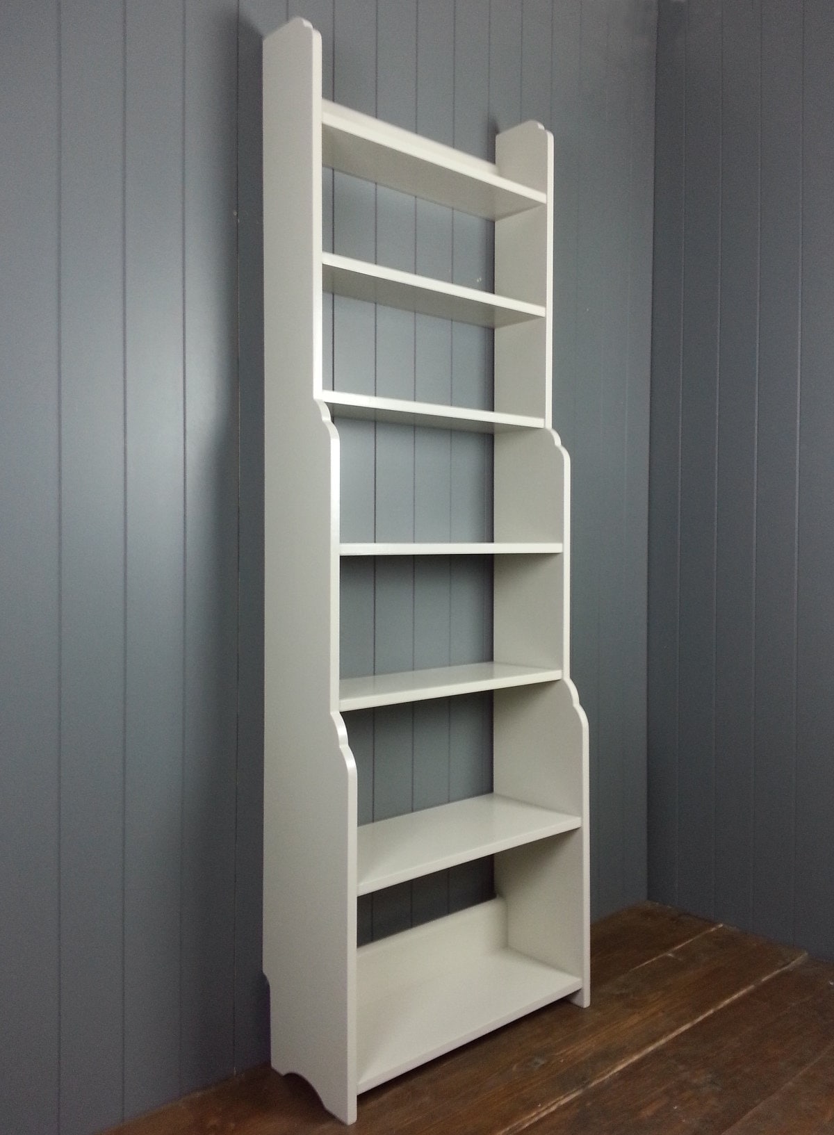 Waterfall Bookcase or Display Shelves - Etsy UK
