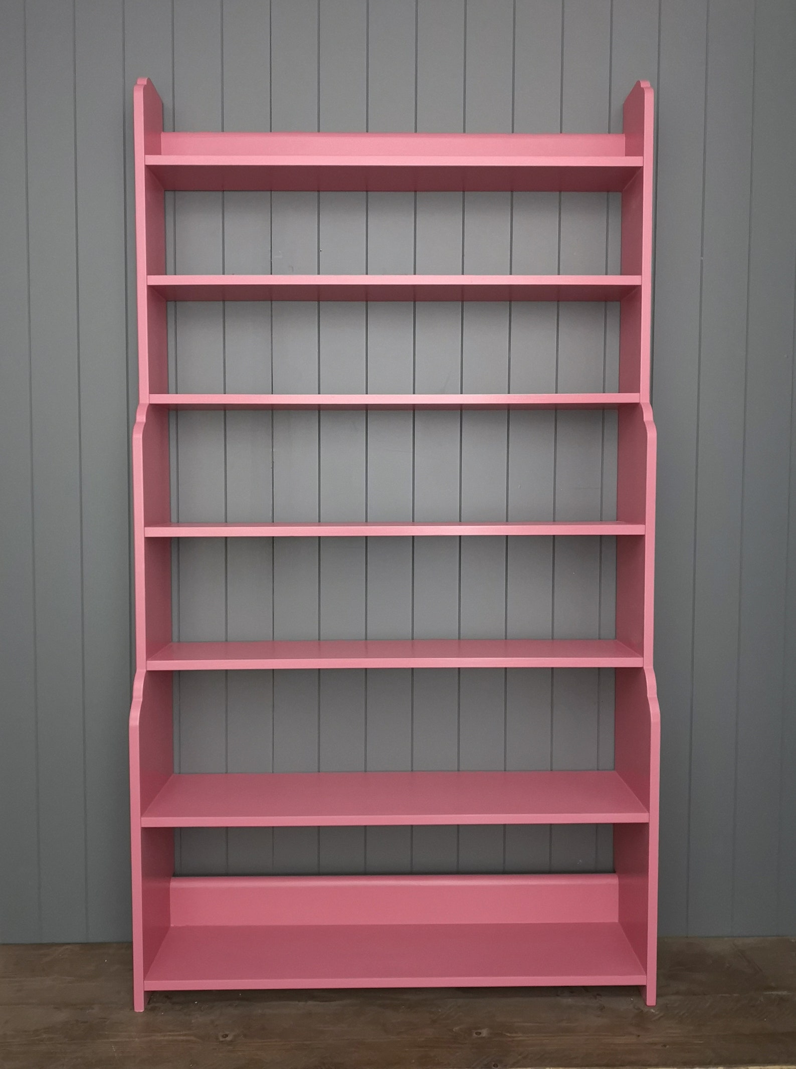 Waterfall Bookcase or Display Shelves - Etsy UK