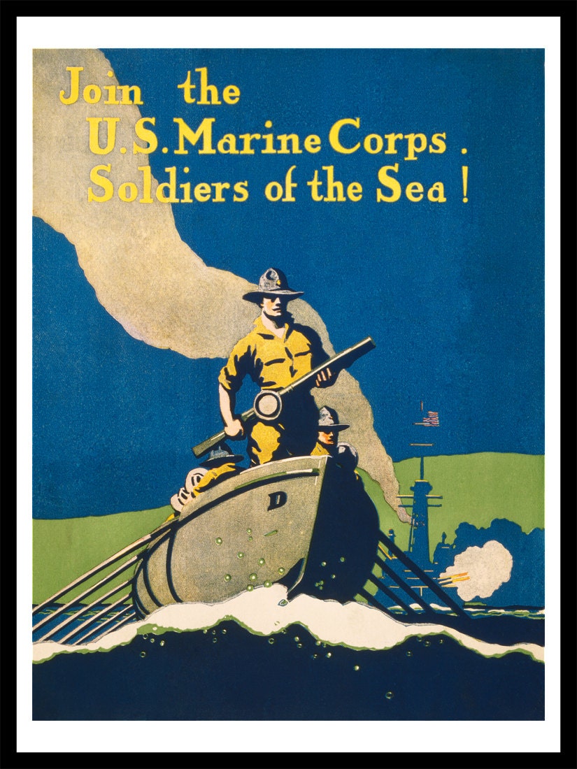 Us Marines Posters