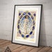Zodiacal Man Astrology Chart - Astrological Zodiac Art Print - Homo ...