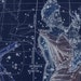 Vintage Auriga Capella Vel Alioth Constellation Celestial Map Astronomy ...
