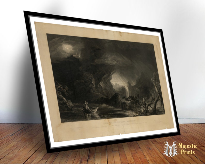 The Voyage of Life Manhood Antique Religious Art Print | Etsy