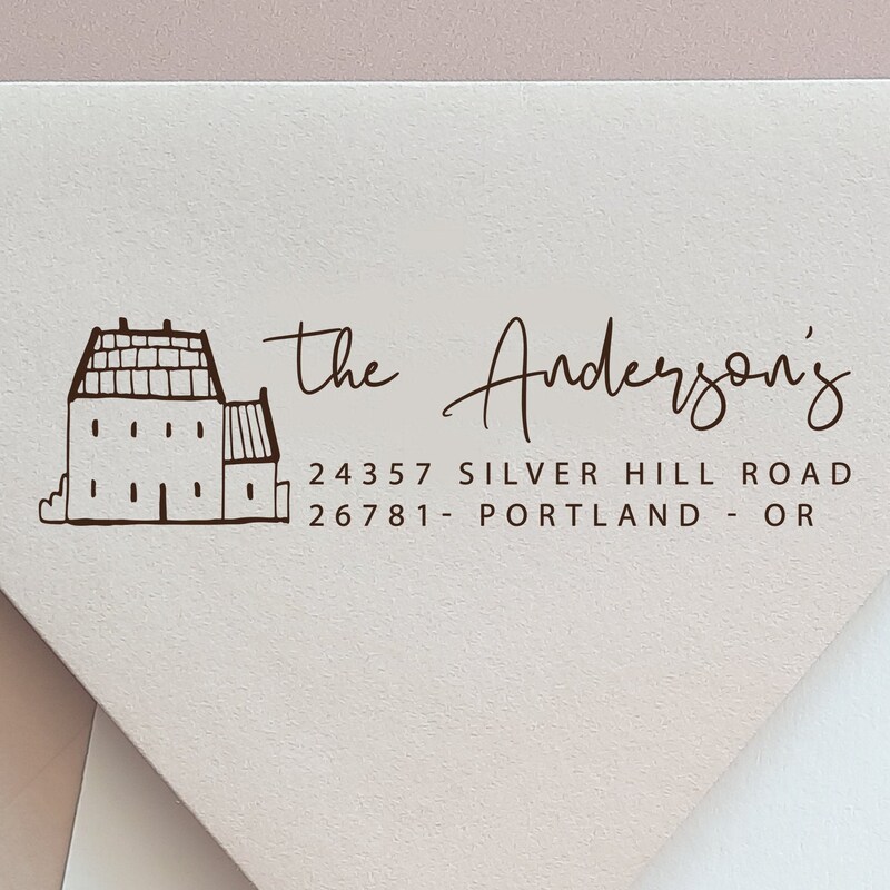 White House Stamp - Etsy