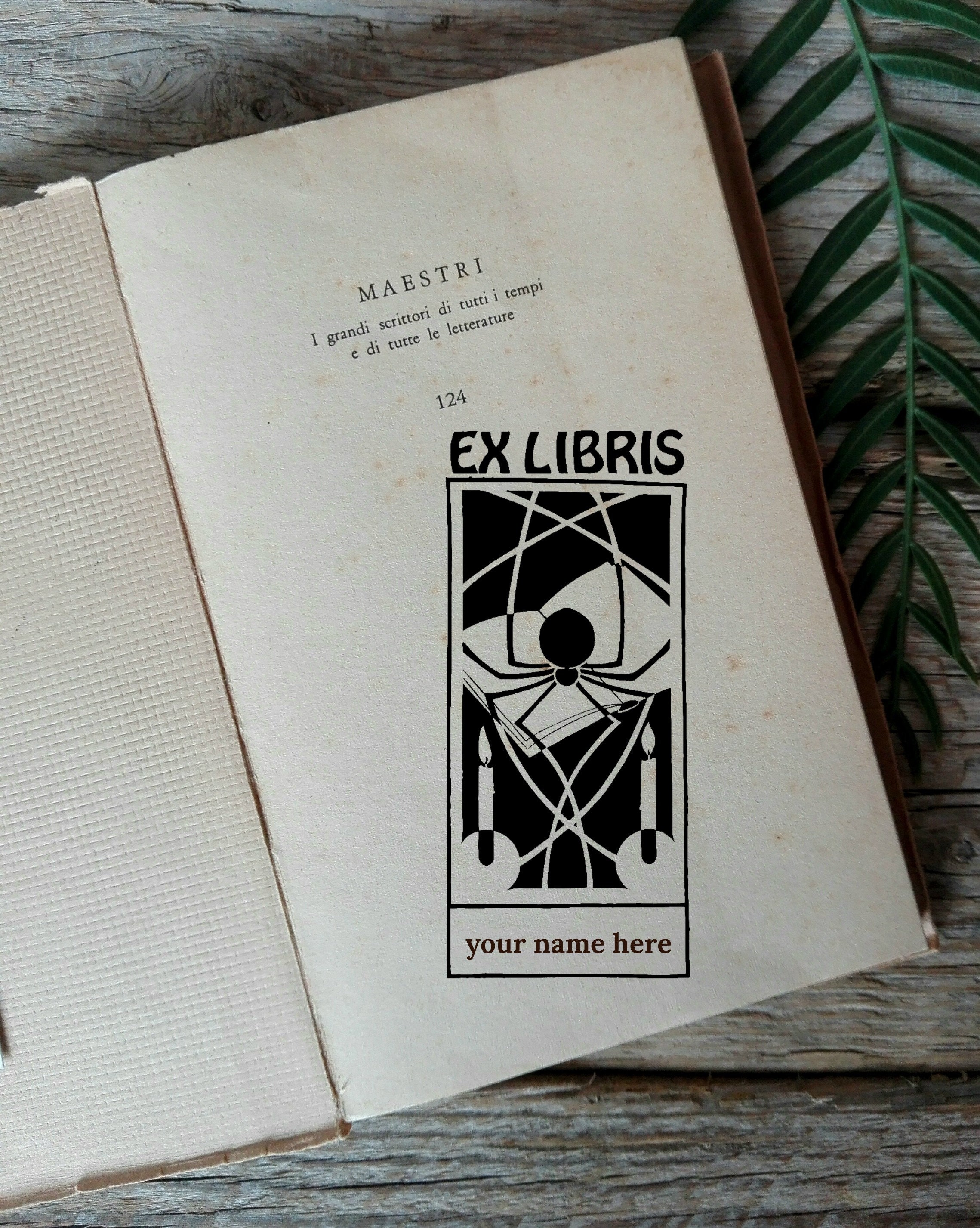 Papercraft Stamping Bee Ex Libris Stamp Vintage Thistle Bee Stamp Gift ...
