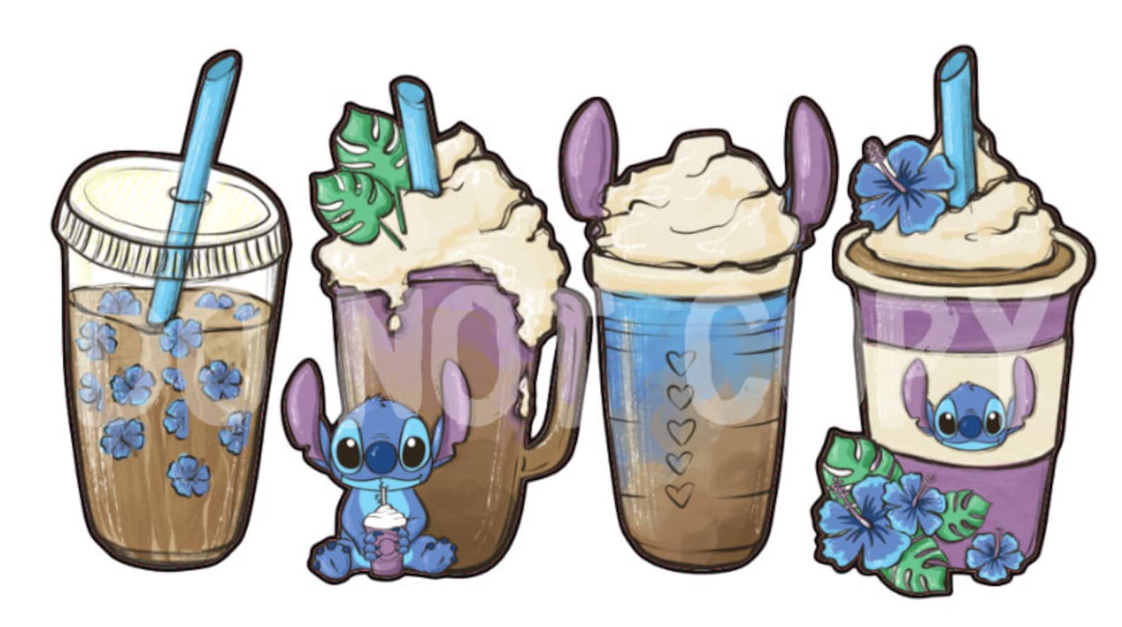 Stitch Drink Heat Transfer Vinyl PHYSICAL PRODUCT - Etsy