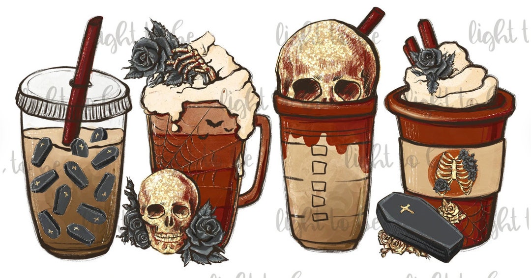 Gothic Drink Heat Transfer Vinyl PHYSICAL PRODUCT - Etsy