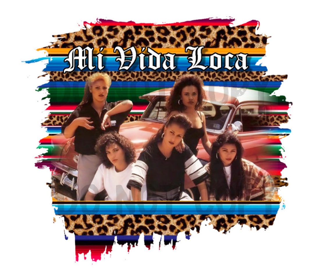 Mi Vida Locamy Crazy Life Heat Transfer Vinyl PHYSICAL PRODUCT - Etsy