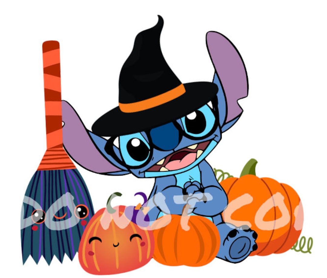 Stitch Halloween Heat Transfer Vinyl PHYSICAL PRODUCT - Etsy