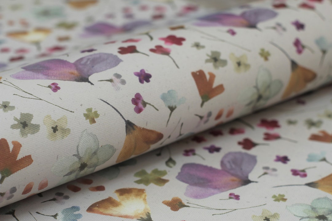 Pressed Petal Wildflower Wrapping Paper - Etsy