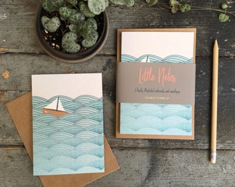 Ocean Note Cards | Etsy