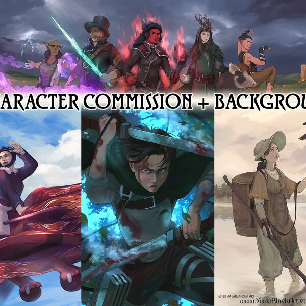Character Commission - Etsy