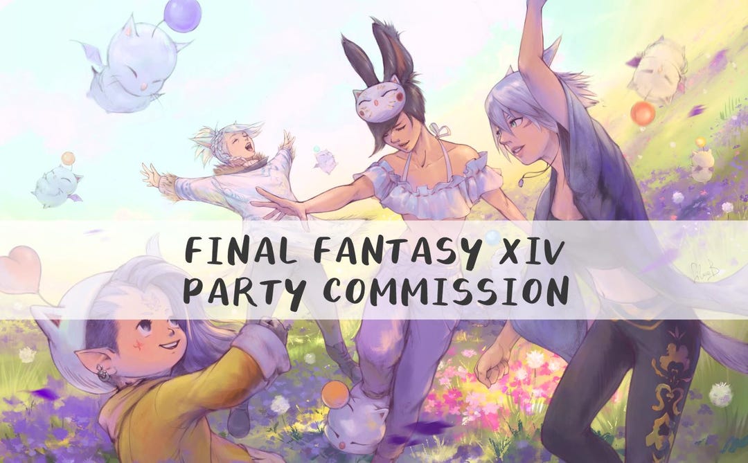 Final Fantasy XIV Commission | FFXIV Character Commission, Party ...