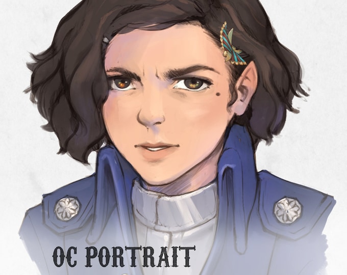 OC Portrait Commission. Original Character Art, OC Commission ...