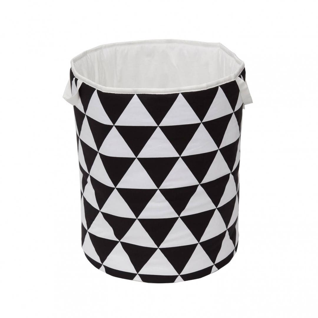 Large Triangles Basket/ Storage Basket/ Cotton Storage Basket ...