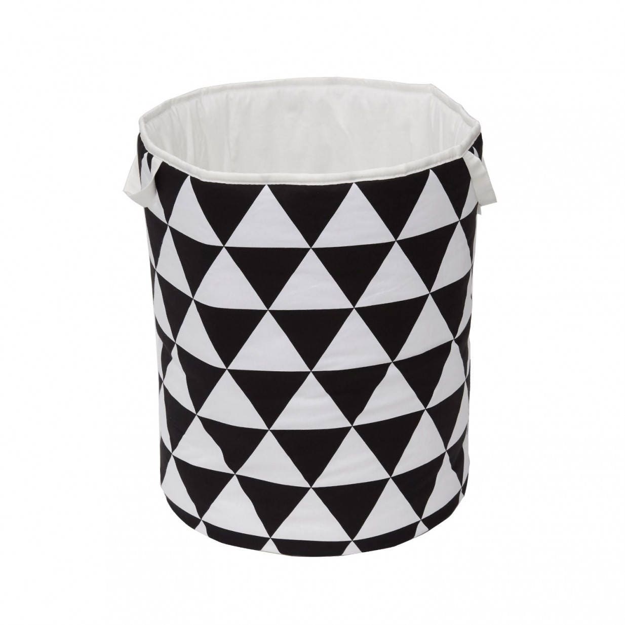 Large Triangles Basket/ Storage Basket/ Cotton Storage Basket ...