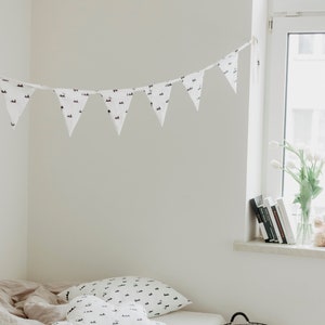 Mountain and Rabbits Bunting Banner / Bunting Fabric / Fabric Flags ...