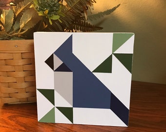 Blue Jay Quilt - Etsy