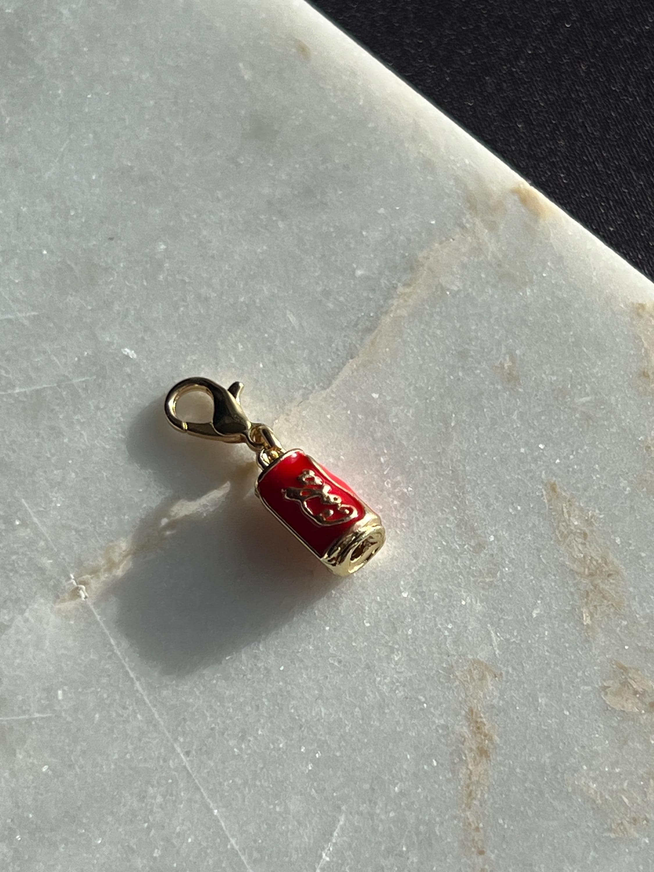 Gold Charm-coca Cola Can - Etsy