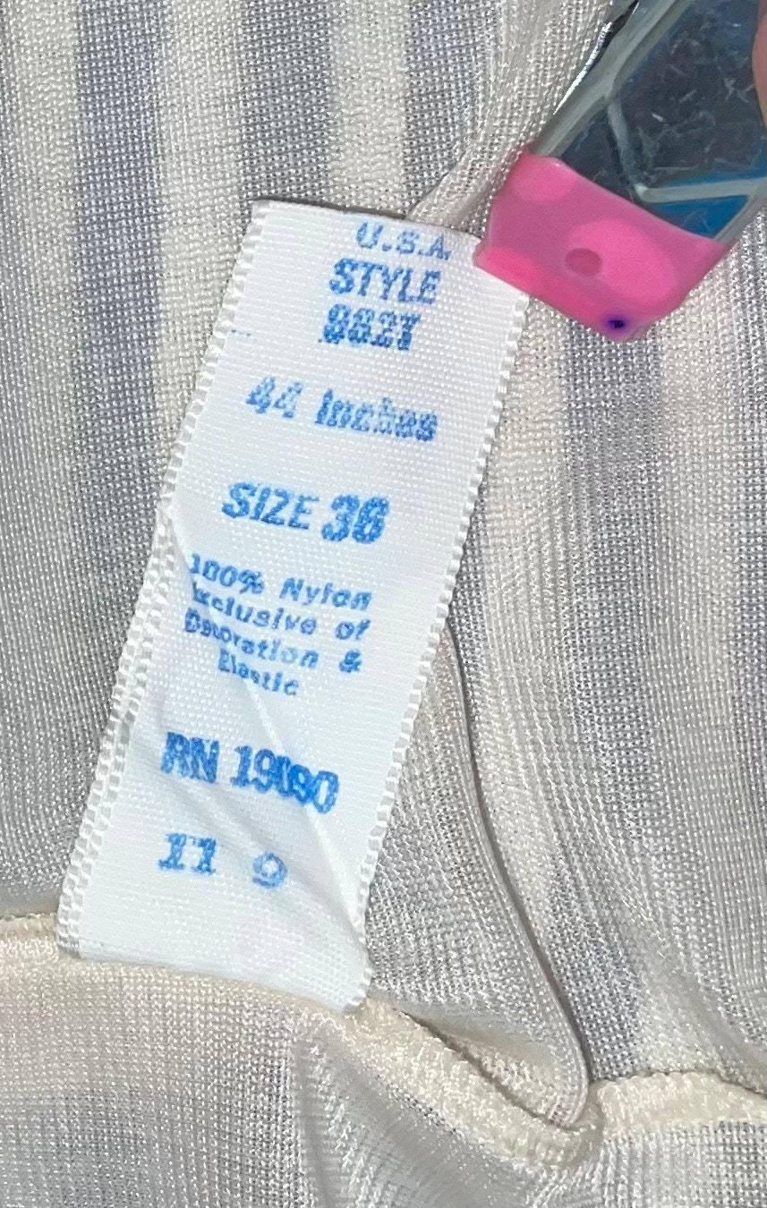 Vintage 1970's OLGA Double Seam Nylon Full Slip 36 - Etsy