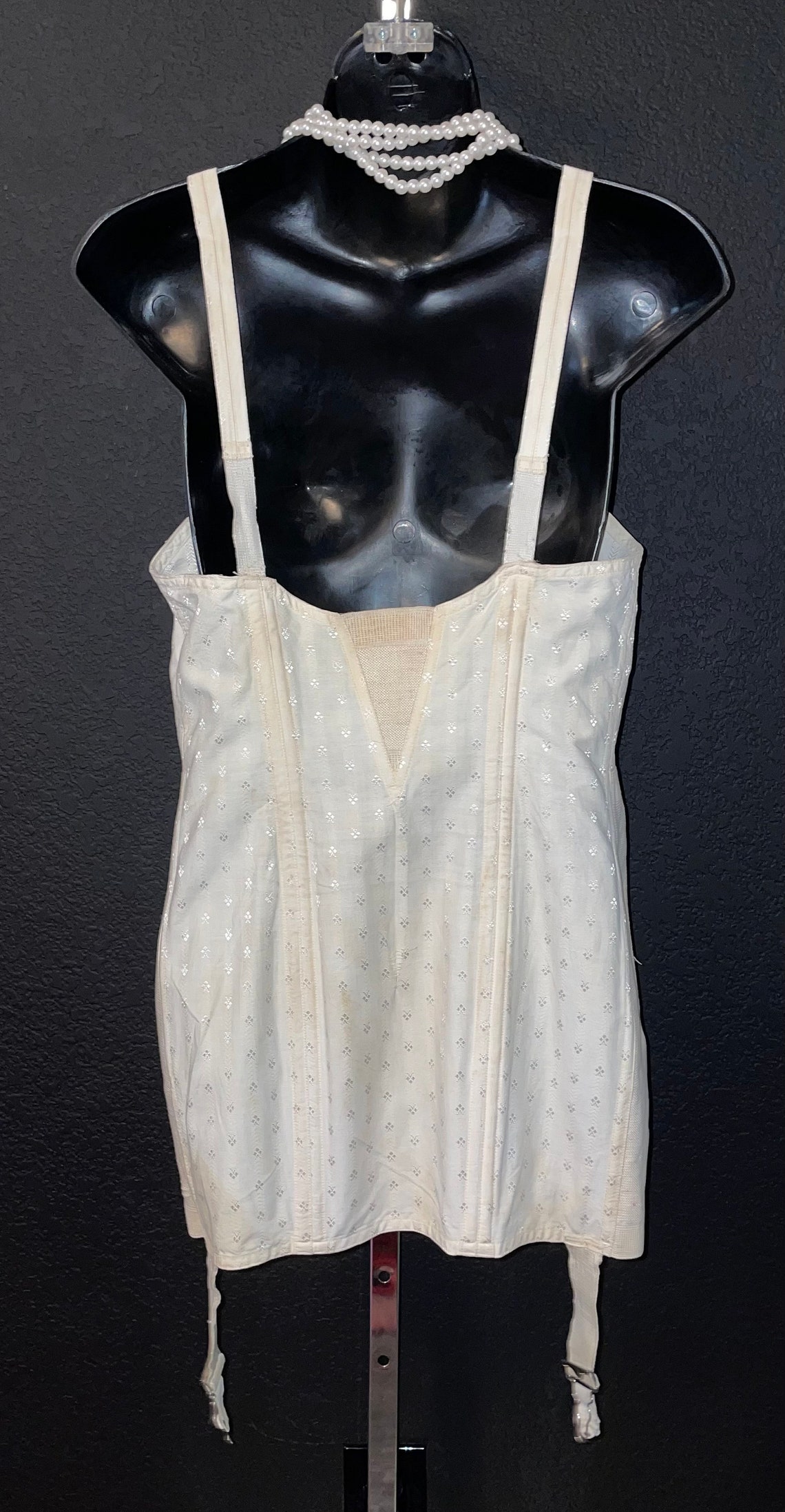 Vintage 1940-50's CHARMODE Corset W/ Coiled Wire Boning & | Etsy