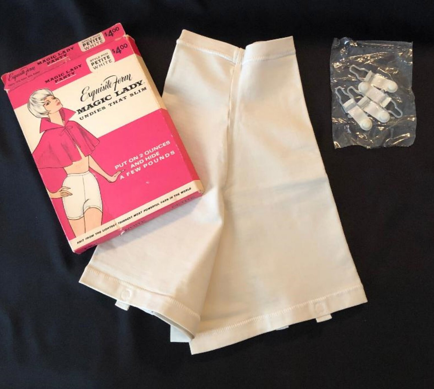Vintage Boxed Exquisite Form magic Lady Support Girdle Panties W ...