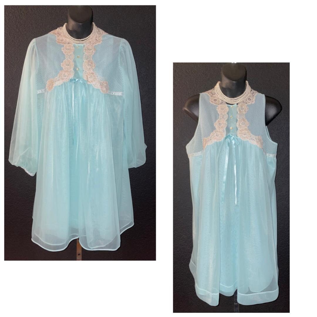 Exclusive Collection - Vintage 1950's GOSSARD ARTEMIS Blue / Green ...