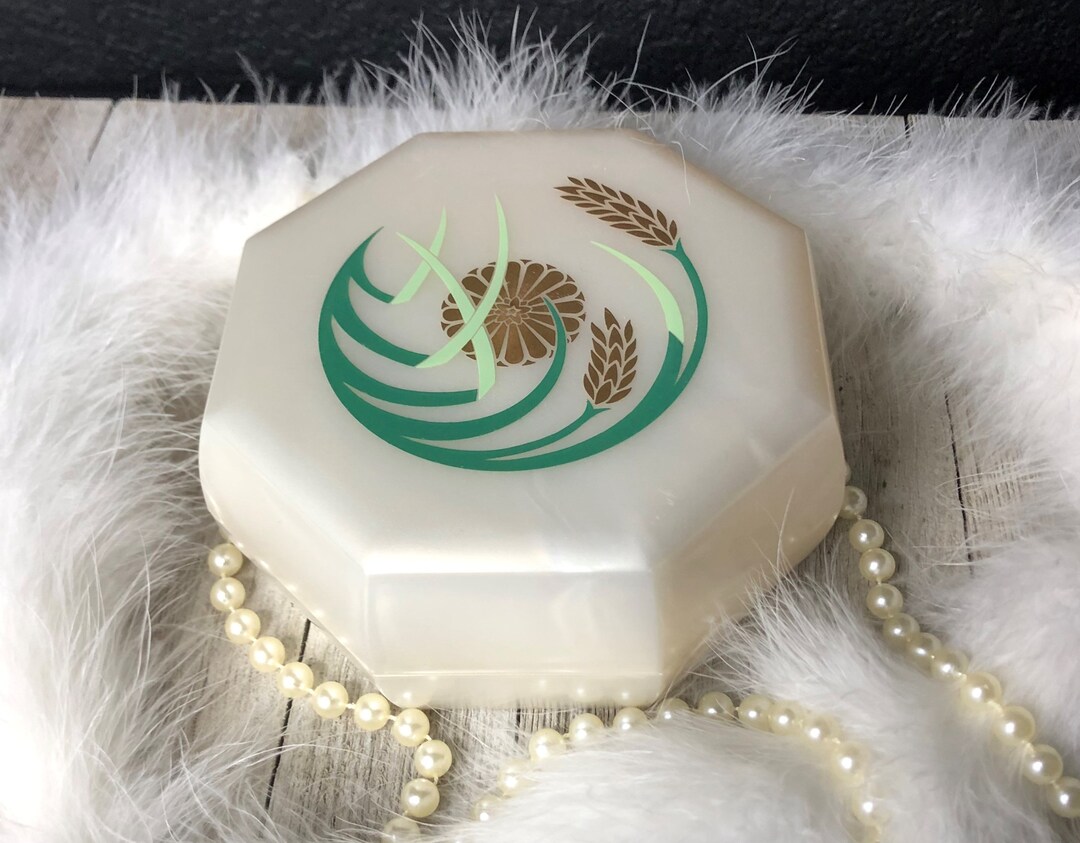 NOS Vintage 1980's Merle Norman Lidded Dusting Octagon Powder / Storage ...