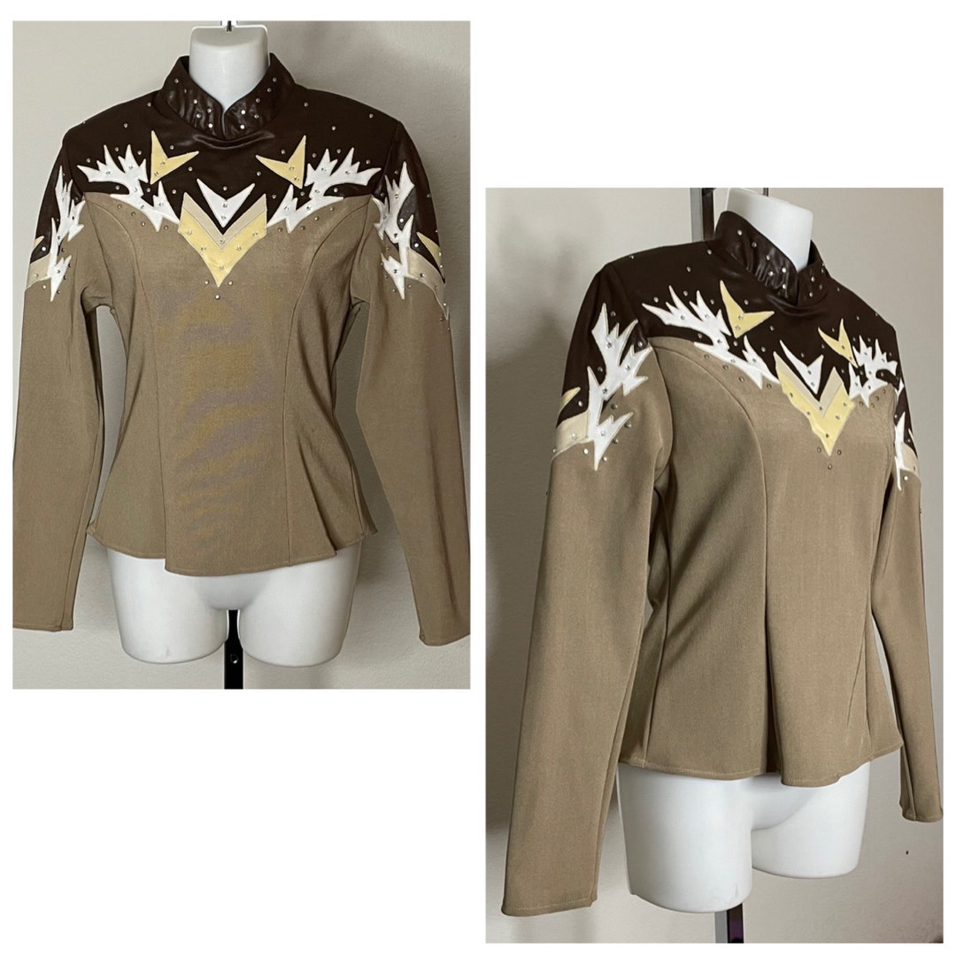 Western Ranch Cowgirl Vintage 1980's "1849 Authentic" Rear Zip High ...