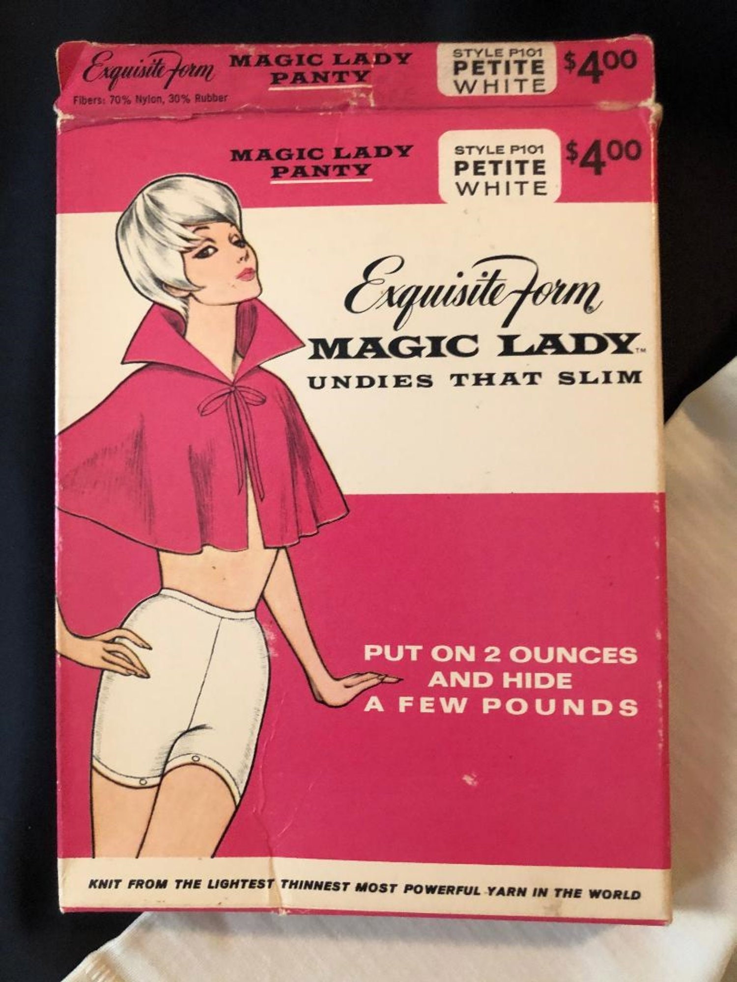 Vintage Boxed Exquisite Form magic Lady Support Girdle Panties W ...